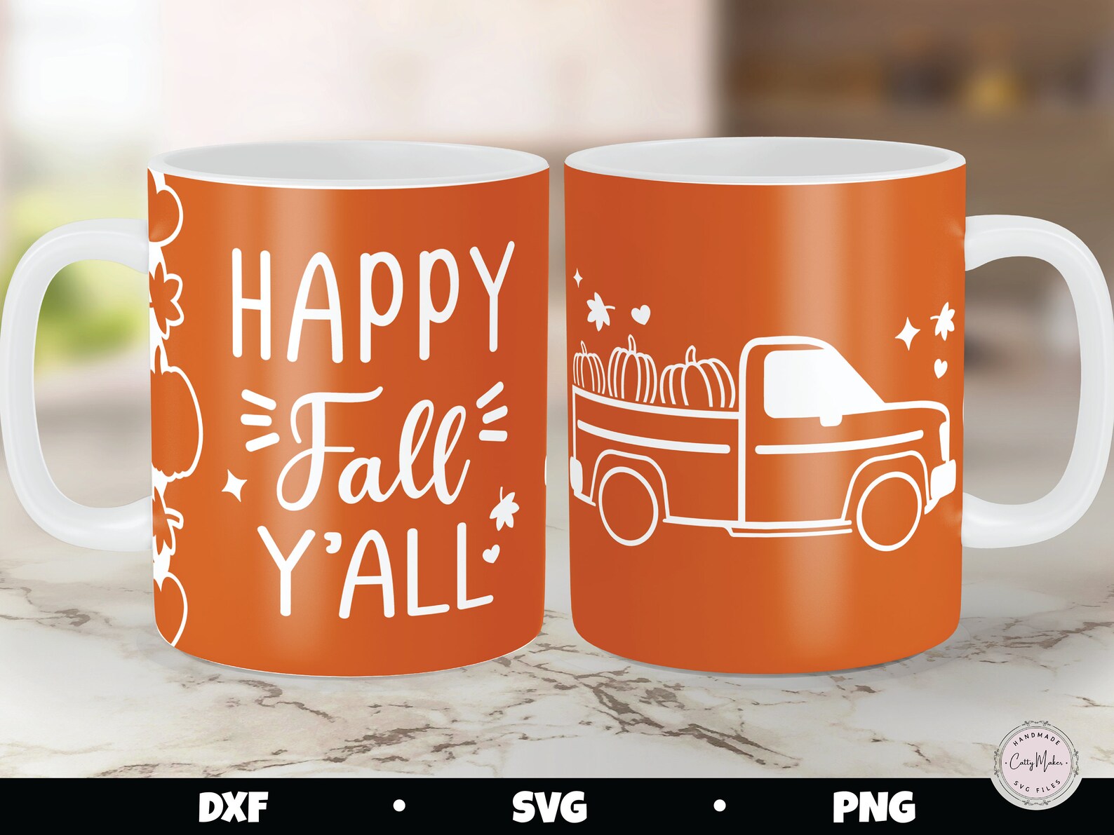 Mug Press SVG Fall Mug Press Coffee Mug SVG Mug Press Wrap - Etsy