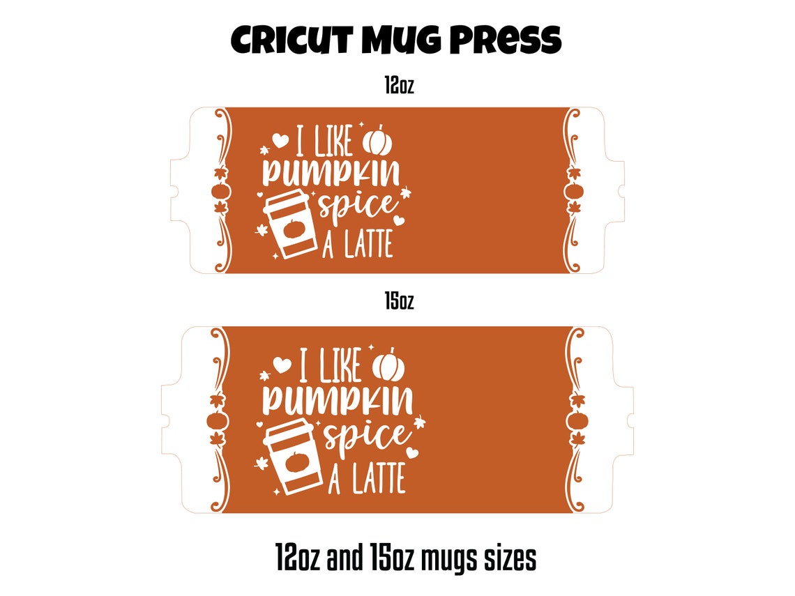 Fall Coffee Mug SVG Fall Mug Design Pumpkin Spice SVG I - Etsy