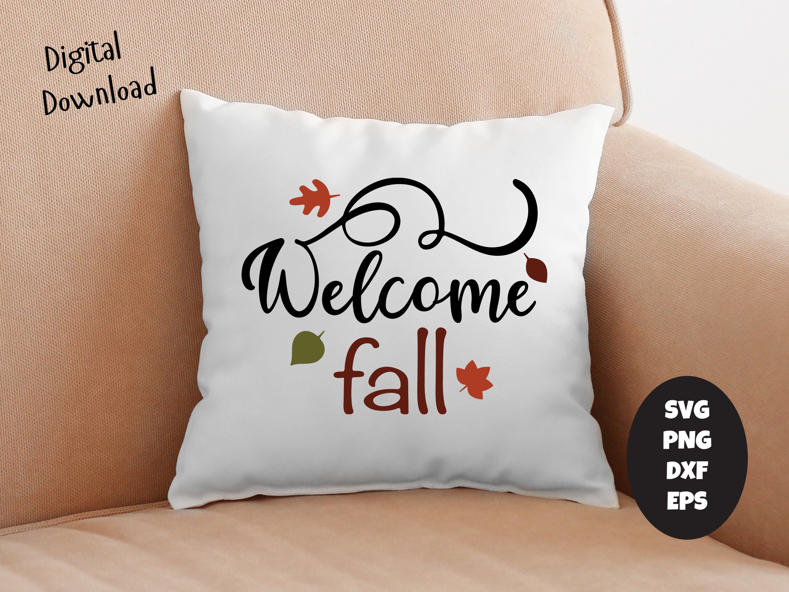 Welcome Fall SVG Fall Sign SVG Fall shirt SVG Digital | Etsy