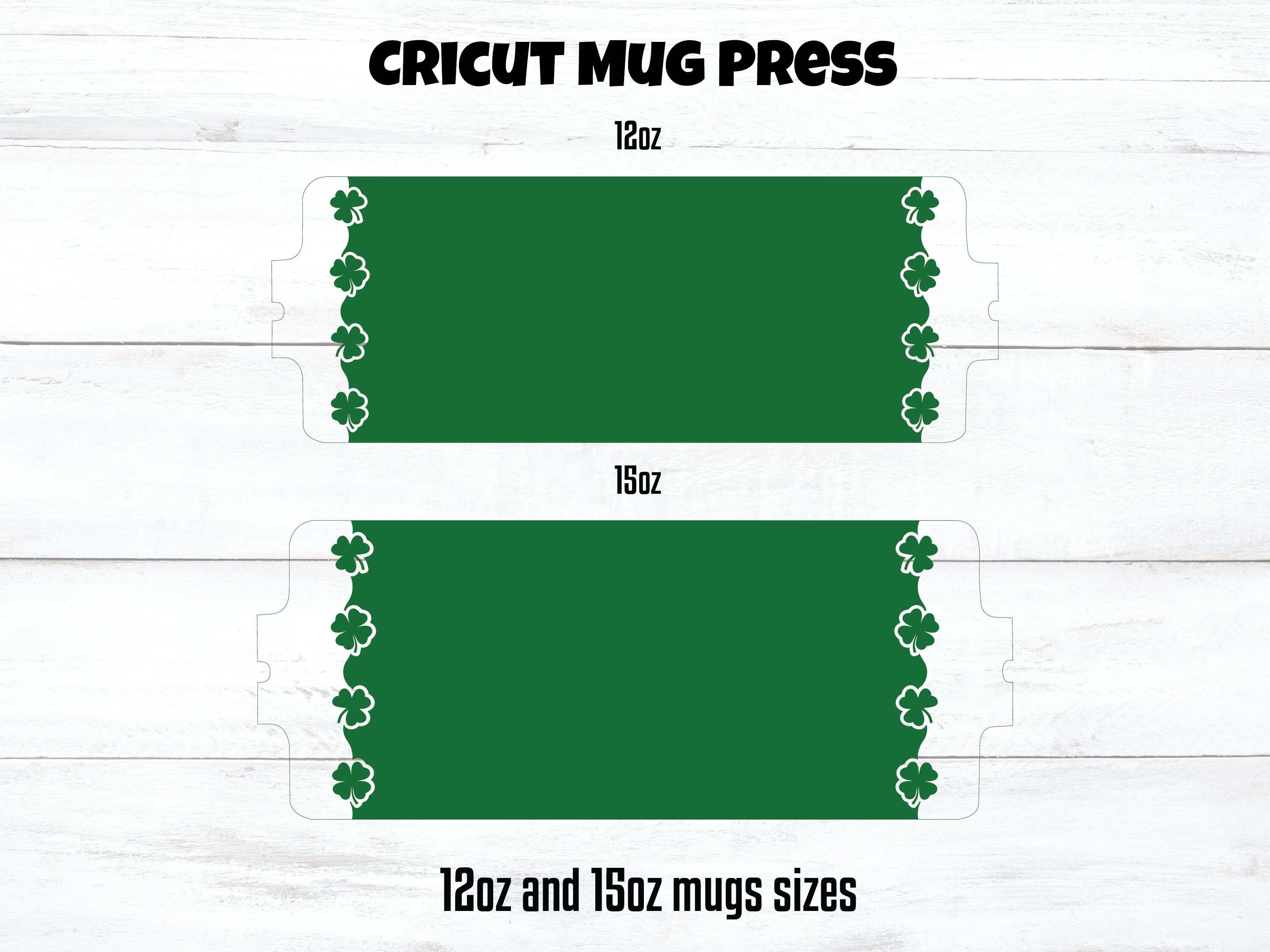 Mug Press Design SVG St Patricks Day Mug Happy St Patricks | Etsy