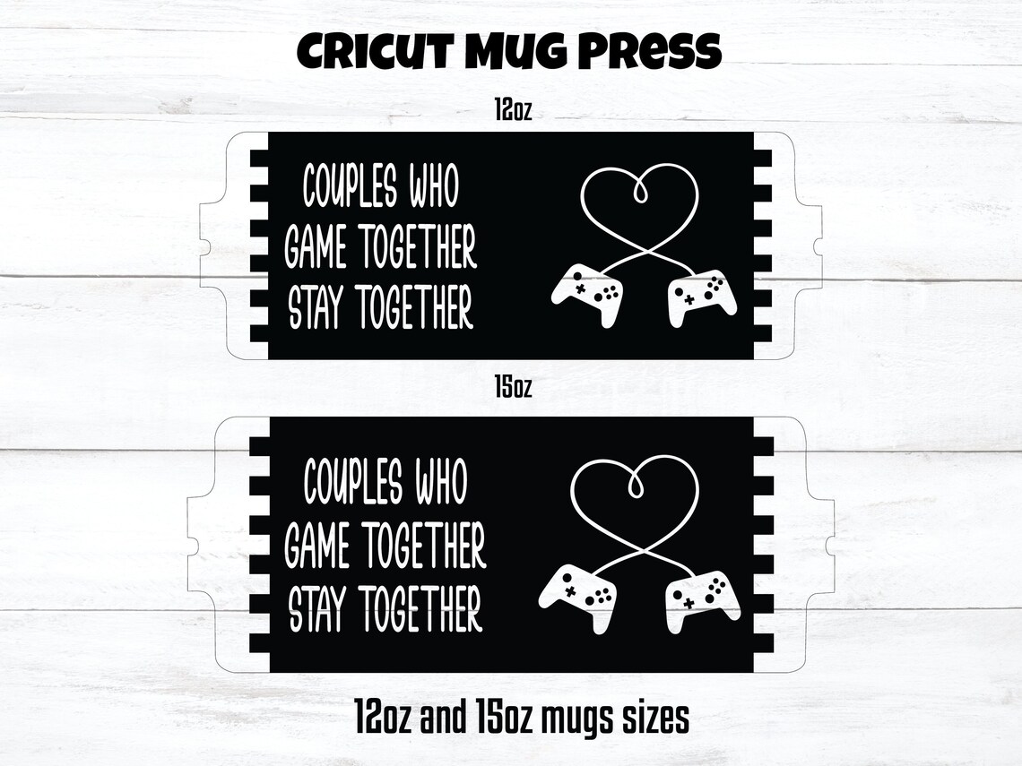 Mug Press Design, Gaming Mug Press, Video Game Mug Press Svg ...