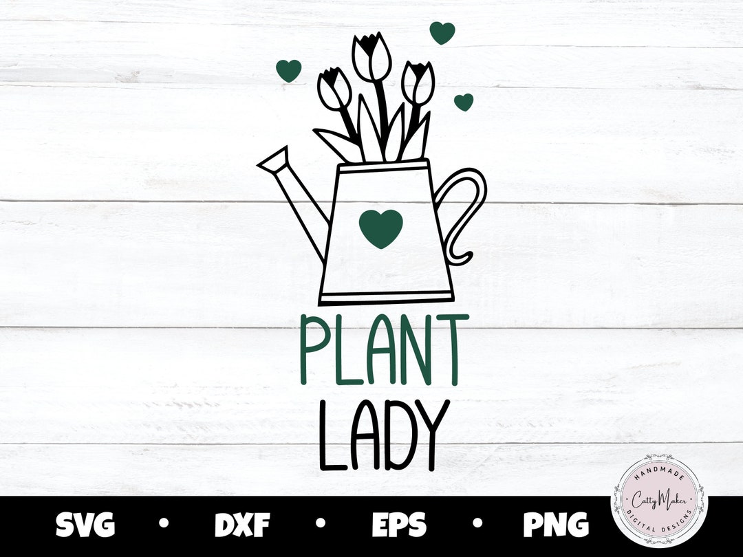 Plant Lady Svg, Spring Svg, Porch Sign Svg, Gardening Svg, Wildflower ...