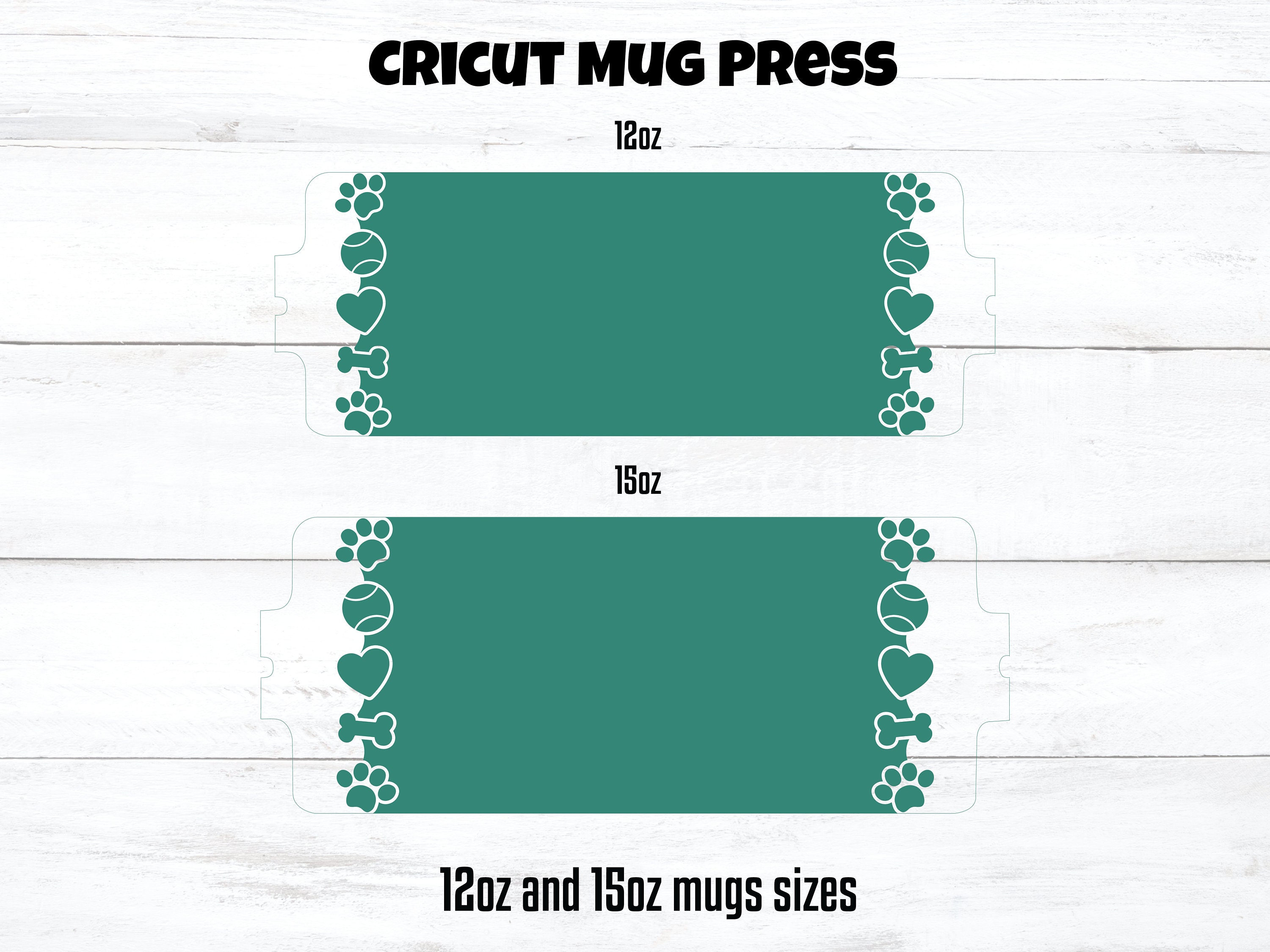 Cricut Mug Press Svg Mug Press SVG Dog Mug Press SVG All - Etsy