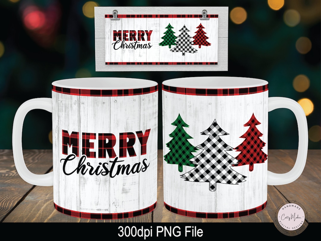 Christmas Sublimation PNG, Mug Press Sublimation, Holiday Sublimation ...