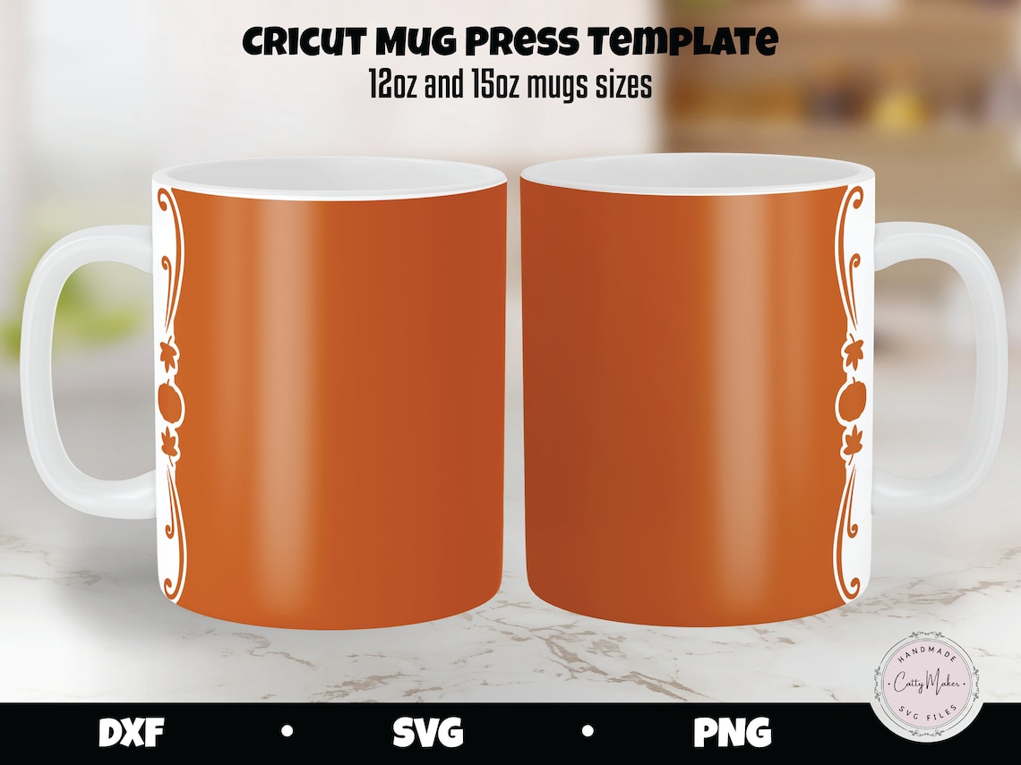 Fall Coffee Mug SVG Fall Mug Design Pumpkin Spice SVG I - Etsy