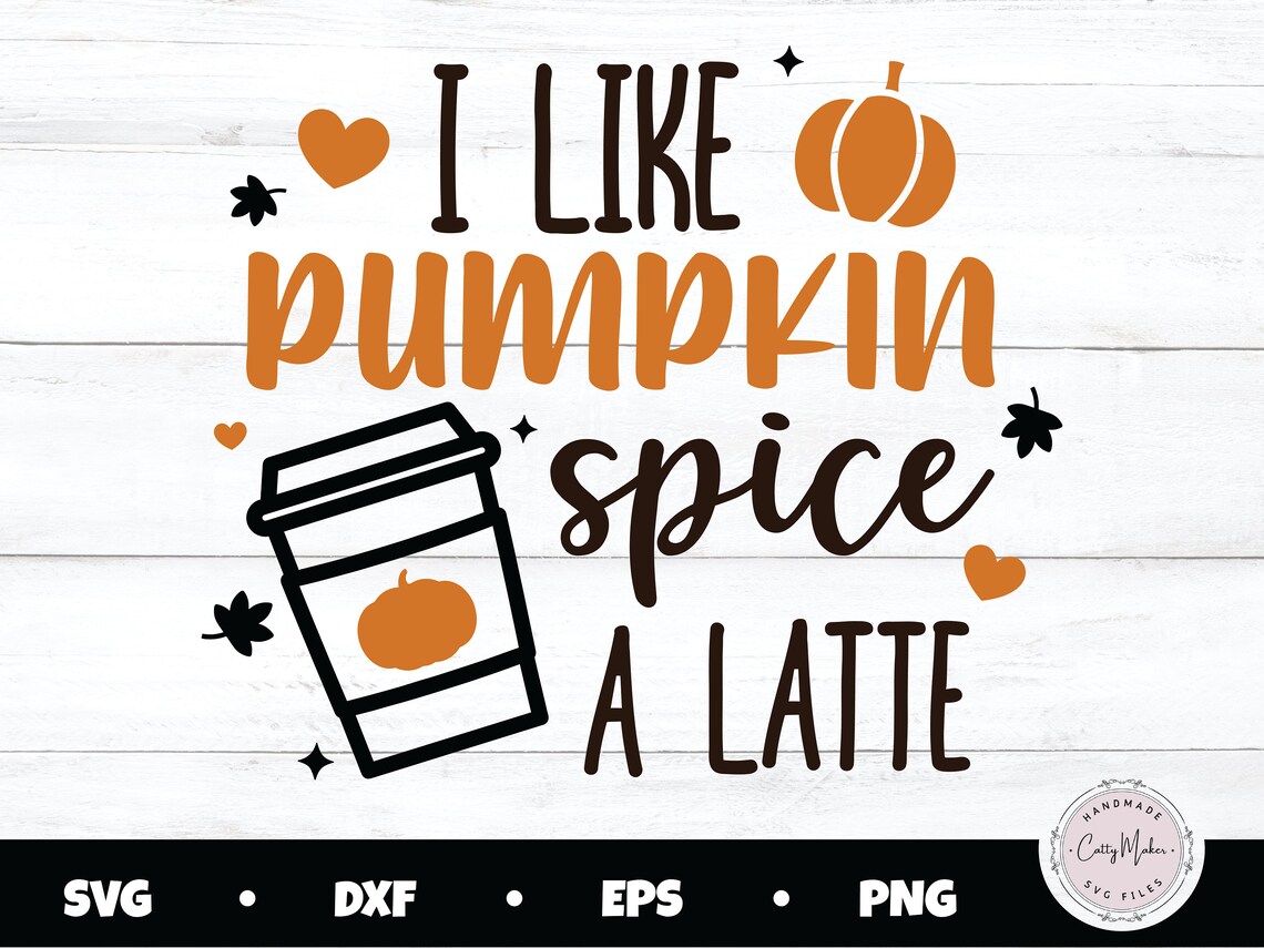 Fall Coffee Mug SVG Fall Mug Design Pumpkin Spice SVG I - Etsy