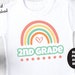 2nd Grade SVG Second Grade Shirt Svg 2nd Grade Rainbow Hand - Etsy