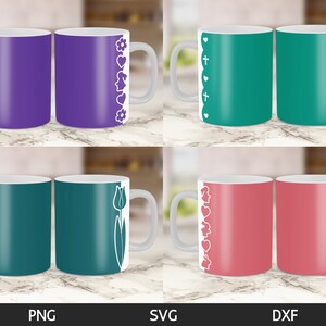 Mug Press Bundle, 12 Mug Press Svg Designs, Mug Press Template Bundle ...