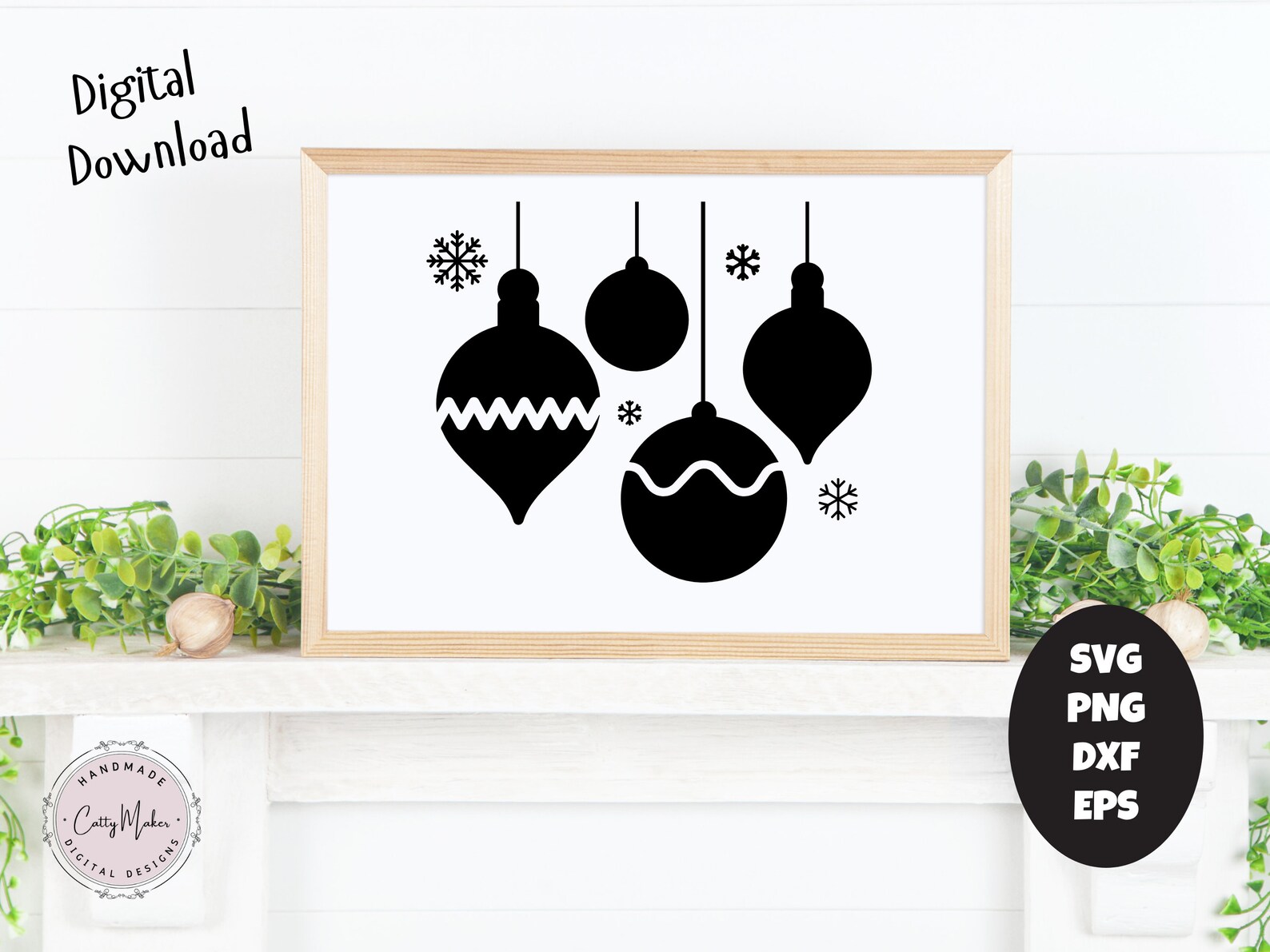 Ornament SVG Christmas Ornament Svg Christmas Svg Merry | Etsy