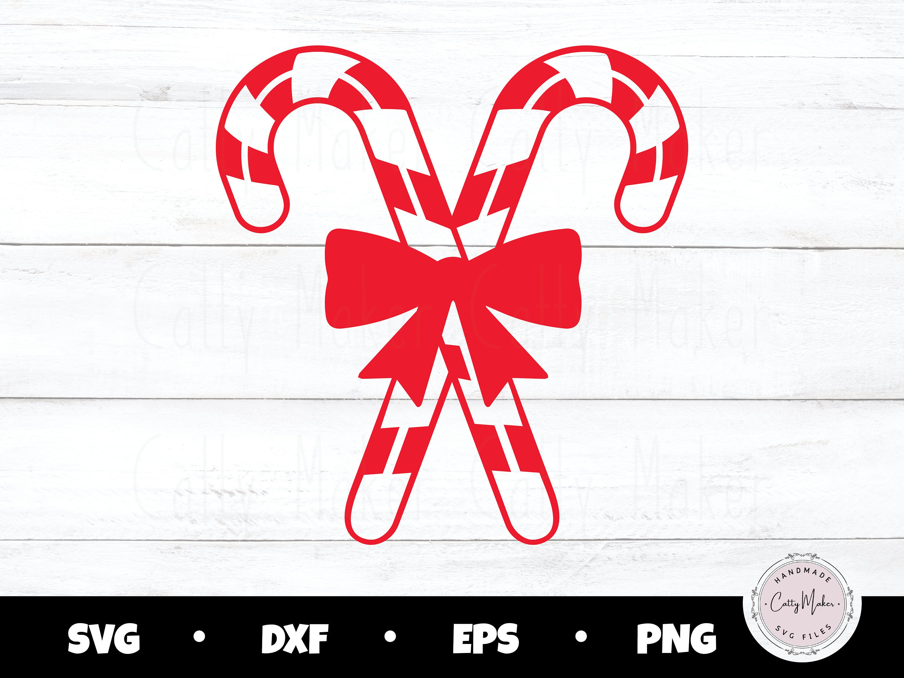 Candy Cane Svg Winter Svg Christmas Svg Crossed Candy Canes Etsy
