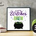 Witch PNG, Witches Brew PNG, Halloween Sublimation, Digital Download ...