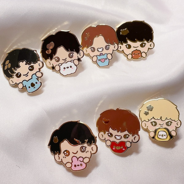 Bts Enamel Pin - Etsy