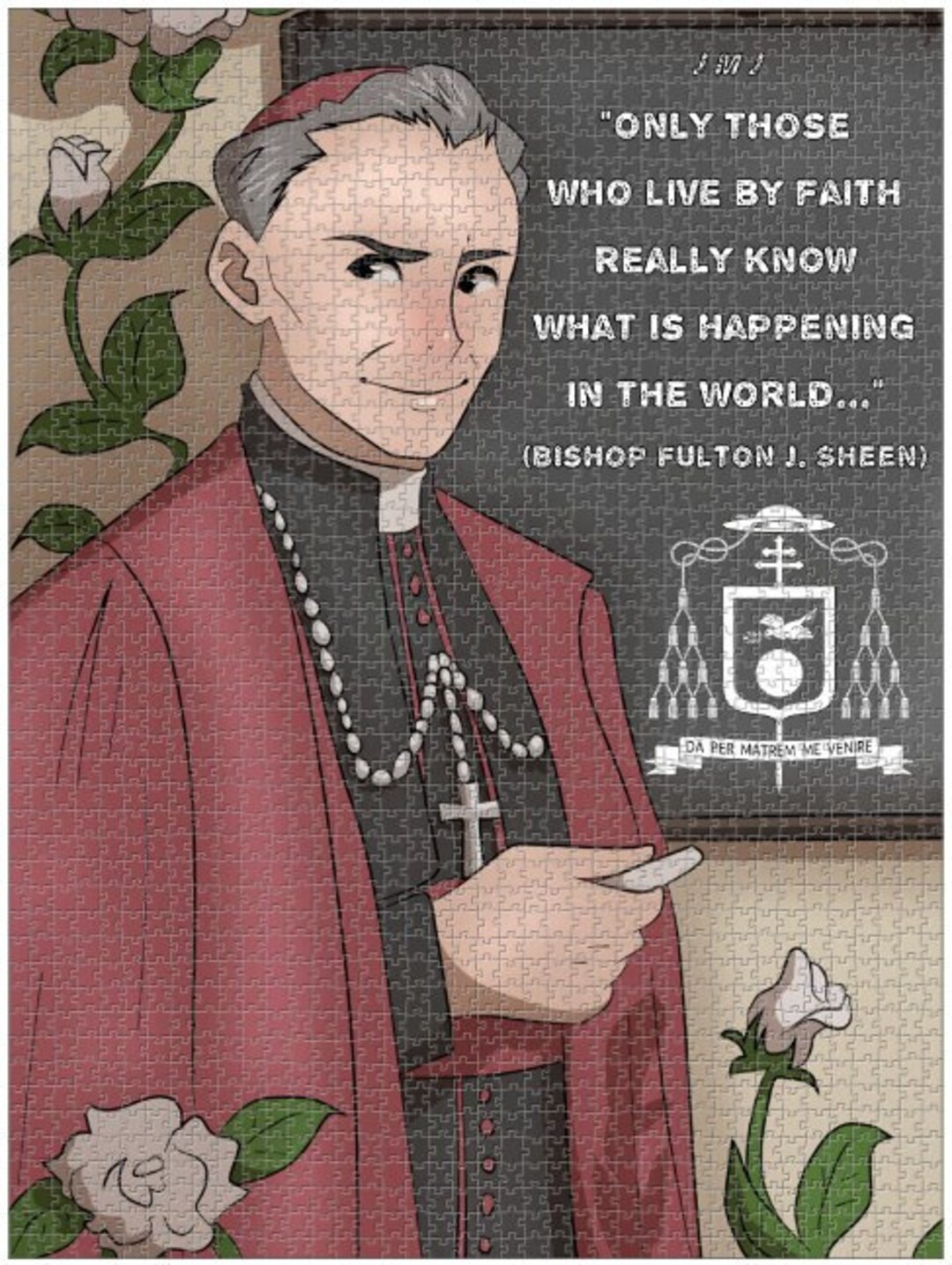 Bishop Fulton J. Sheen Jigsaw Puzzle (2,000 Pieces) - Etsy