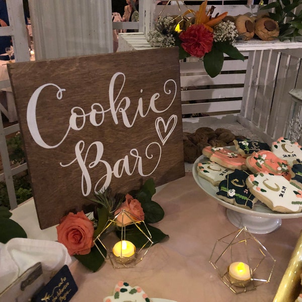 Cookie Bar Signs - Etsy