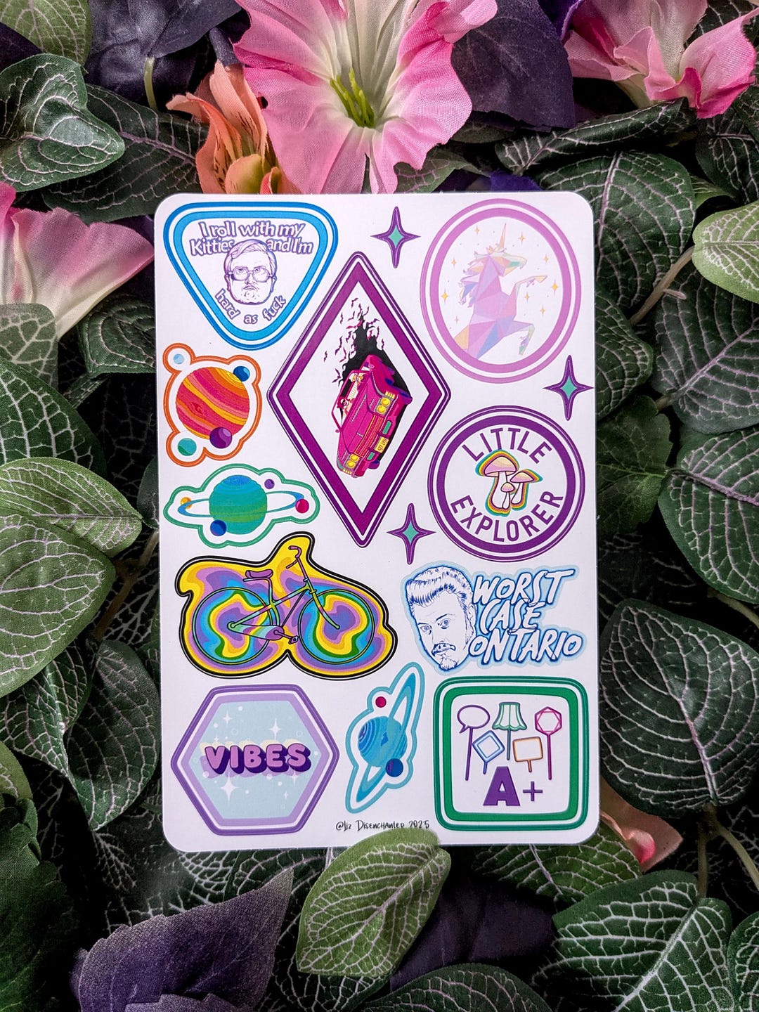 Festival Sticker Sheets - Etsy