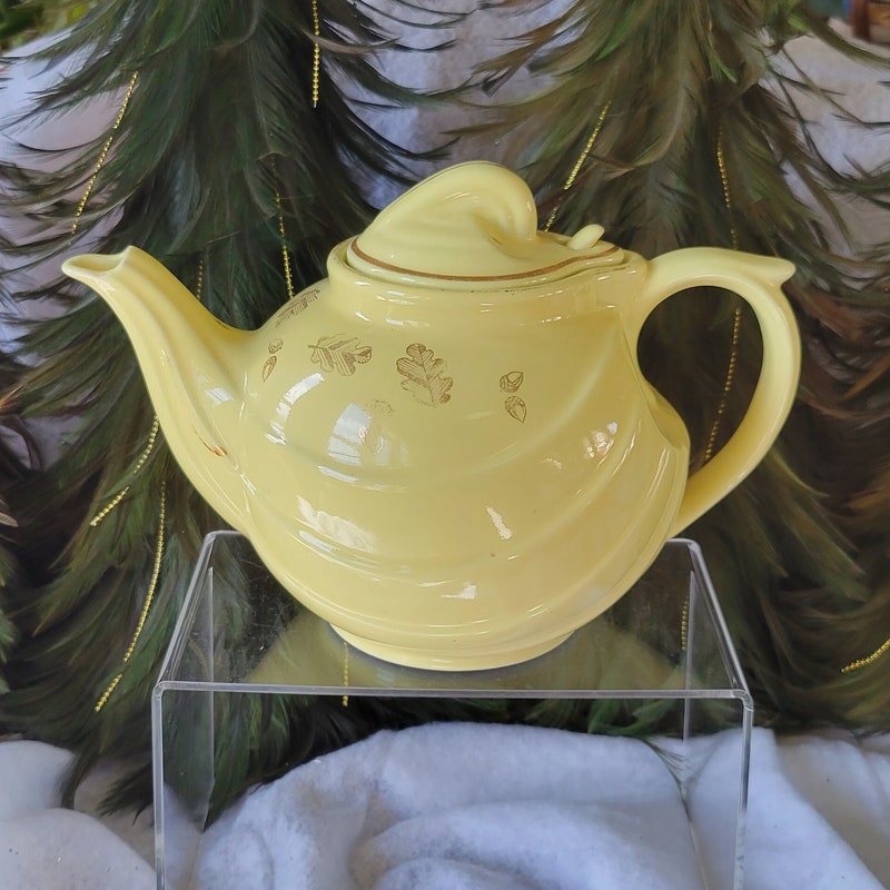 Yellow Teapot - Etsy