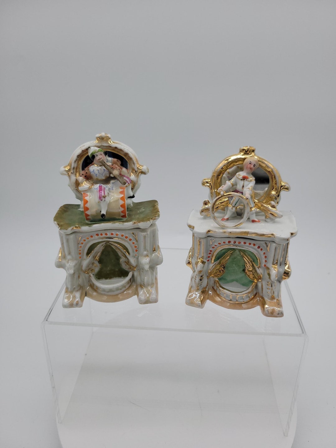 Antique German Fairing Trinket Box: Victorian England Decor - Etsy