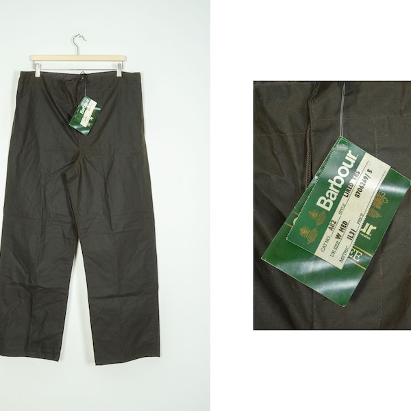 Barbour Wax Pants - Etsy