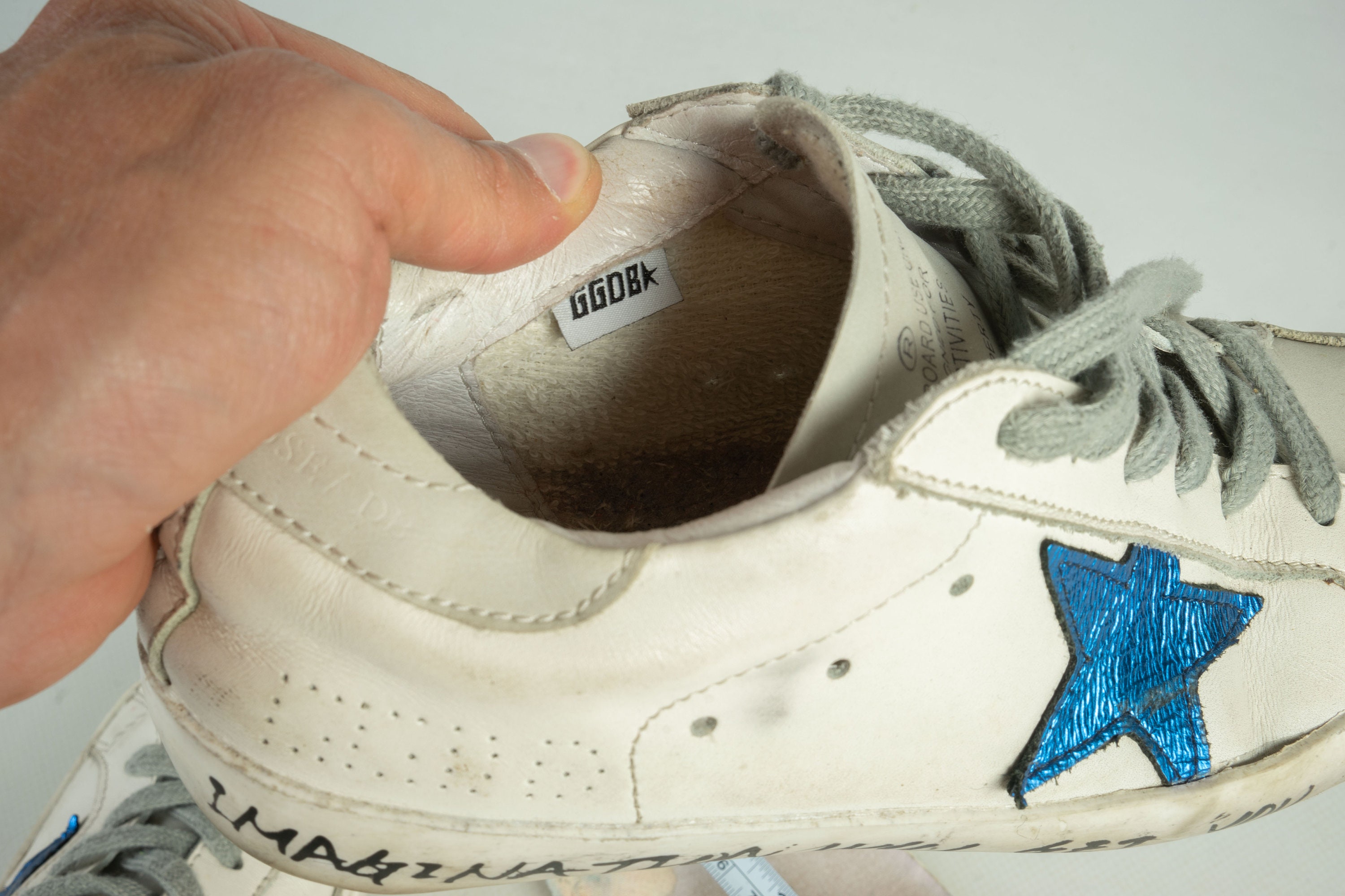 Women's Golden Goose GGDB Sneaker White Shoes Keds Size 37 - Etsy