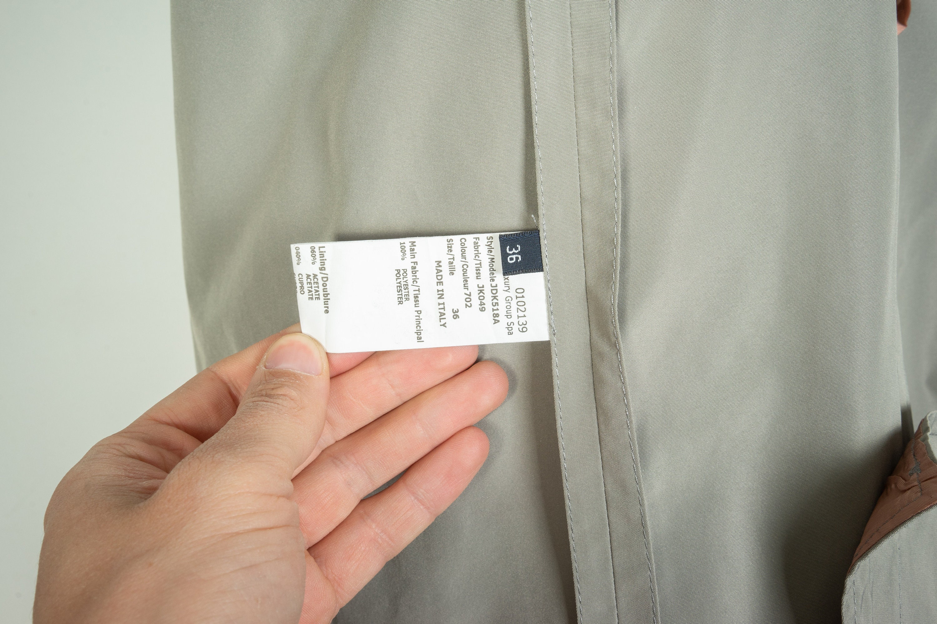 Ladies Jil Sander Navy Gray Trench Coat Size 36 M - Etsy