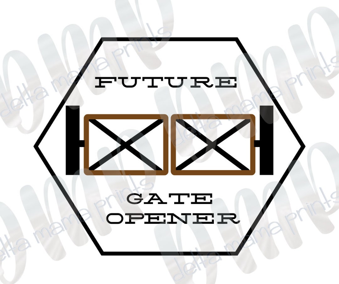 Future Gate Opener PNG - Etsy