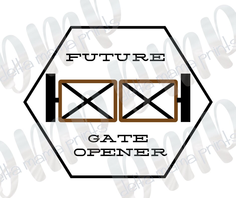 Future Gate Opener PNG - Etsy
