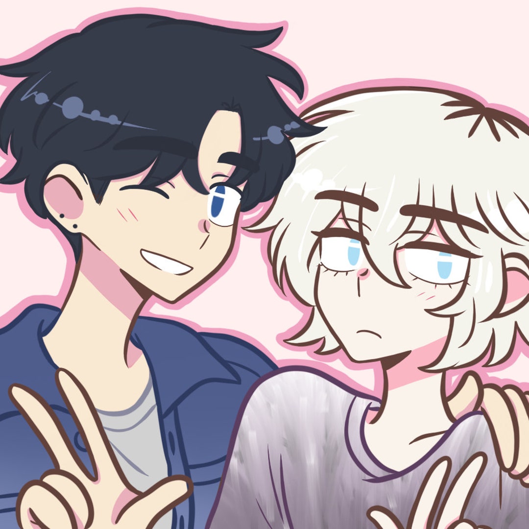 Cartoon Style and Anime Art Commissions Headshots - Etsy