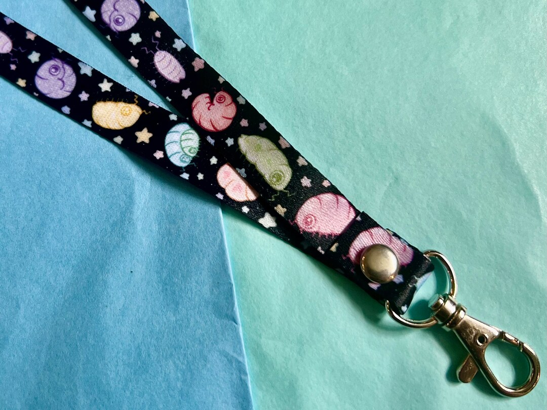 Rainbow Isopod Lanyard: Bugs Accessories - Etsy