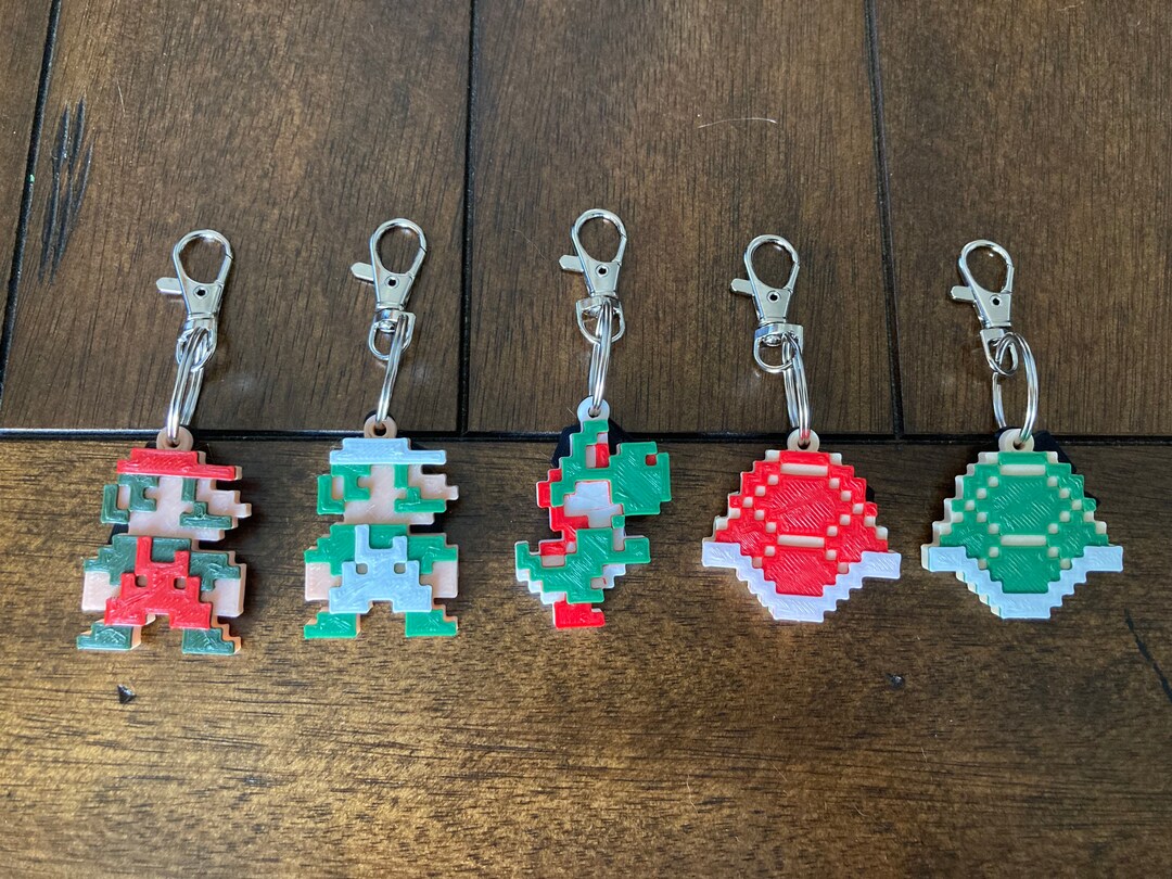 Super Mario Bag Tags (version B) - Etsy
