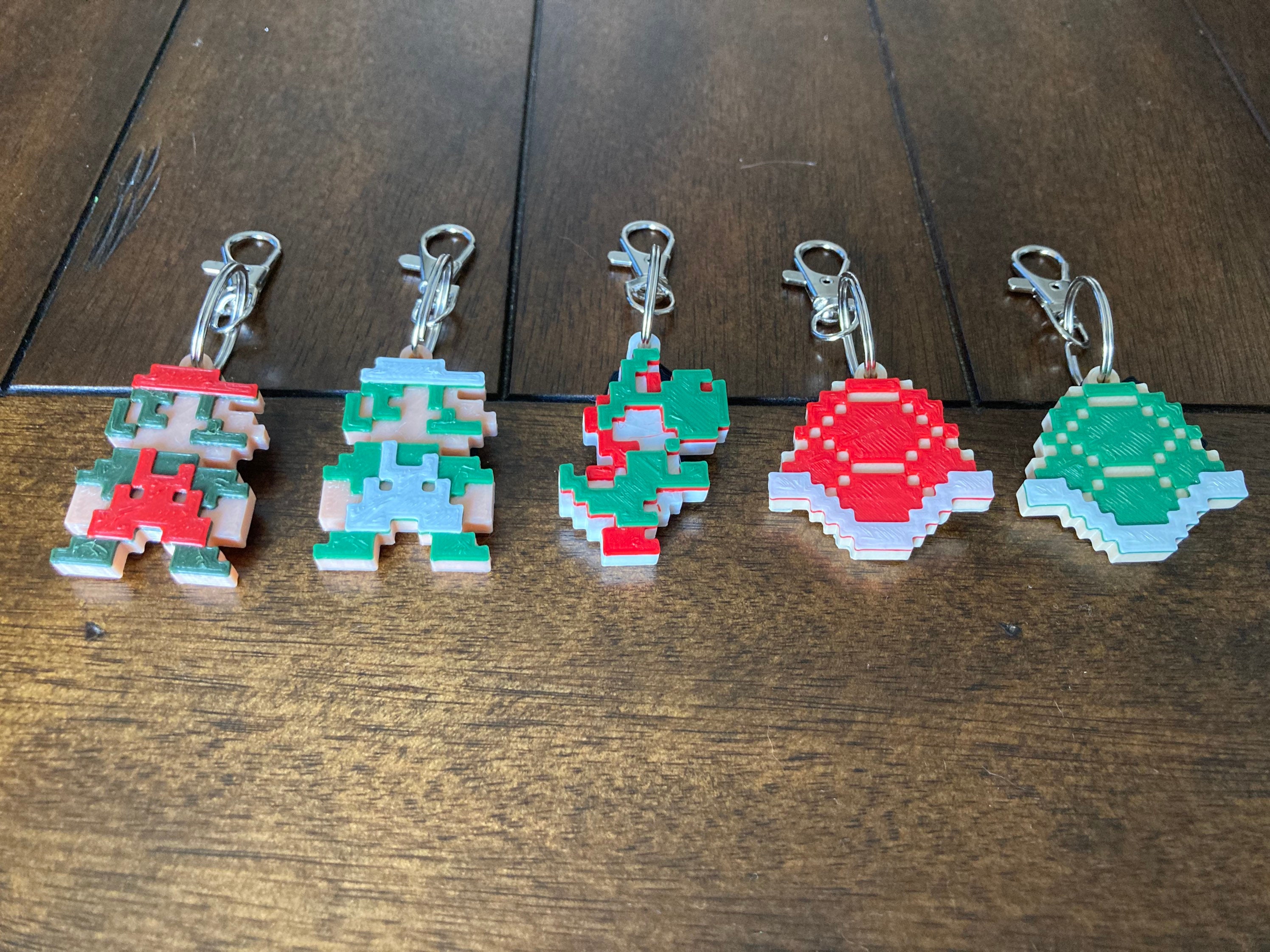 Super Mario Bag Tags version B - Etsy