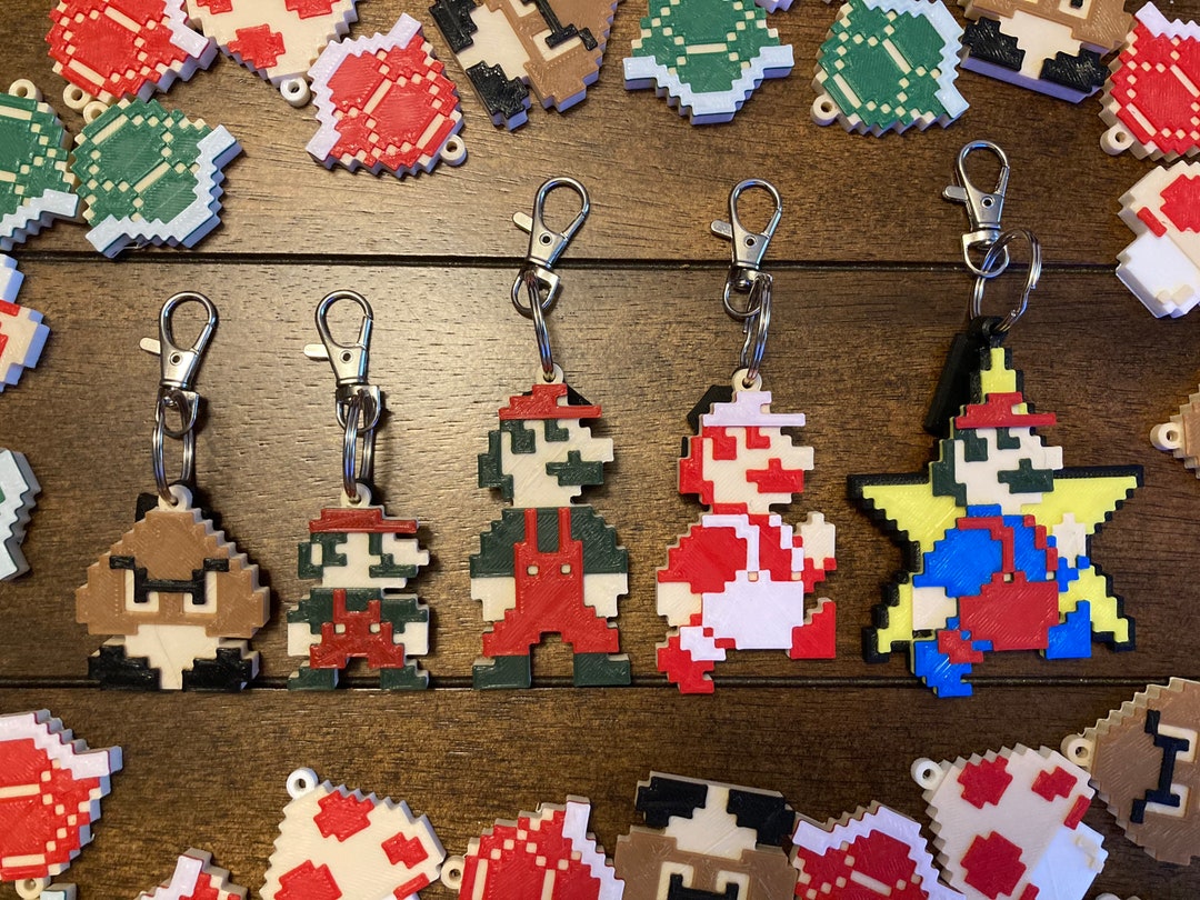 Super Mario Bag Tags (version A) - Etsy