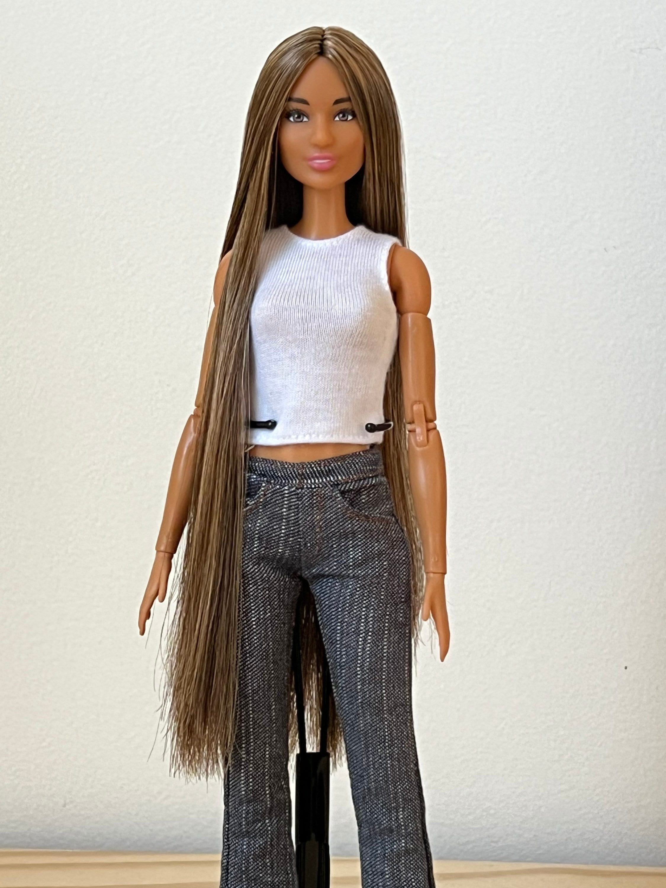OOAK AA Barbie Basics/Looks - MTM hybrid doll - munimoro.gob.pe