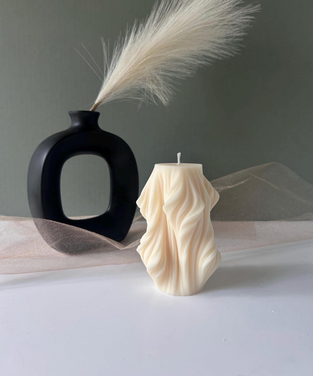 Shaped Decorative Candle - Shelf Decor - Aesthetic Candle - Soy Wax ...