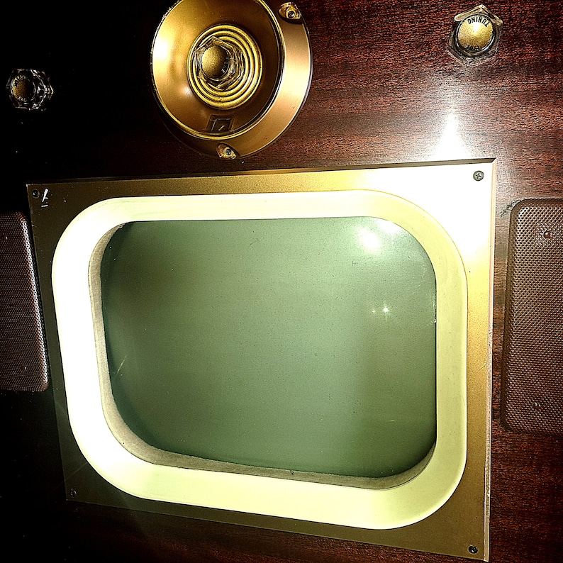 Will PART-OUT! Retro "flatscreen" 1949 Sparton Console TV (mint Finish ...