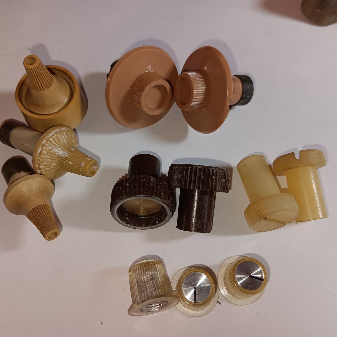 Antique TV Televiion Set 1940s 1950s Knobs. Lot-12 - Etsy