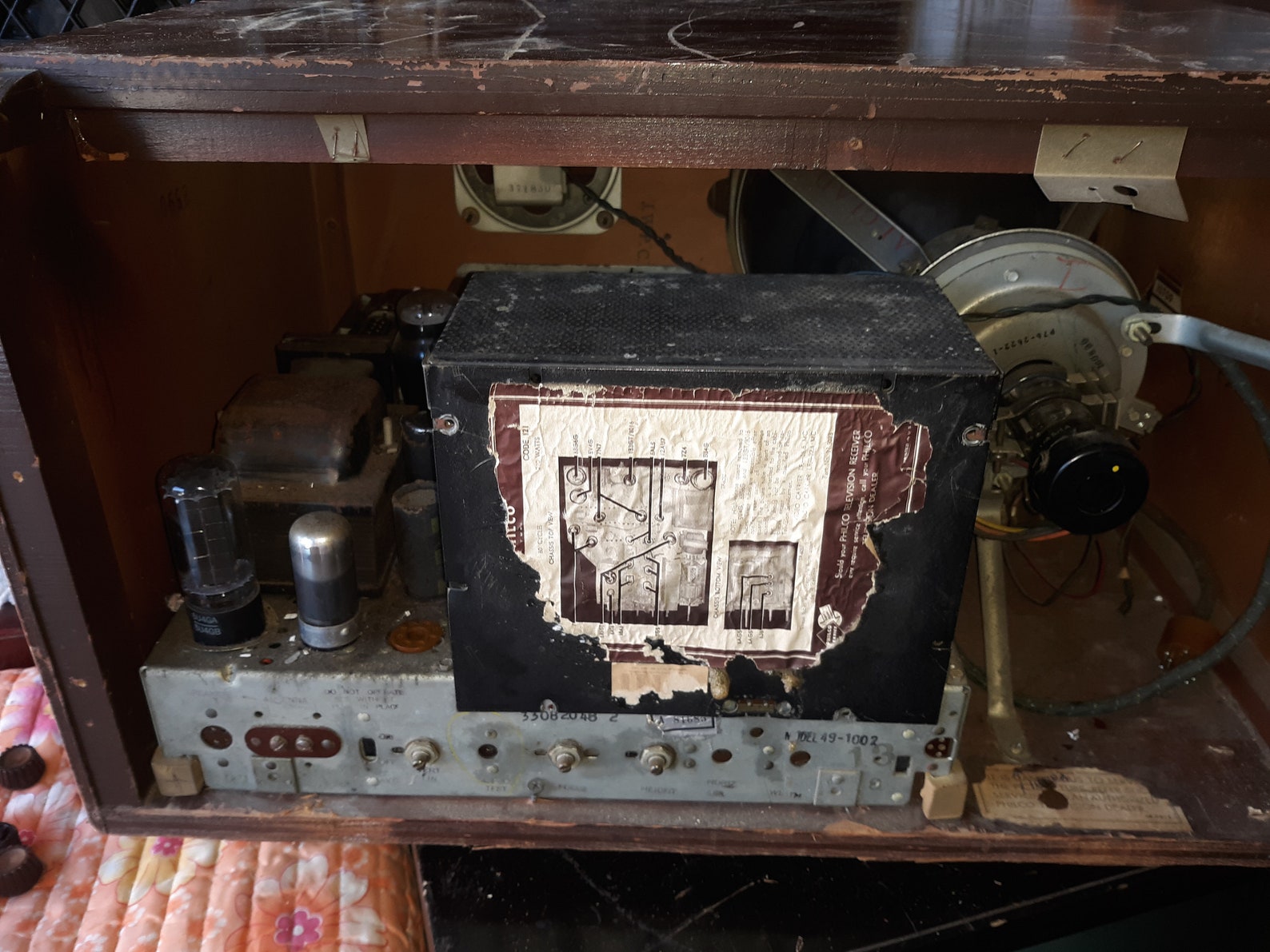 1948 Philco TV. - Etsy