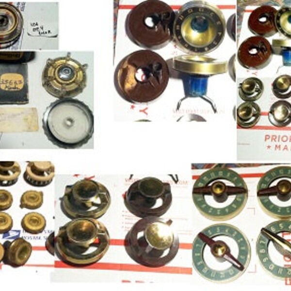 Vintage Radio Knobs - Etsy