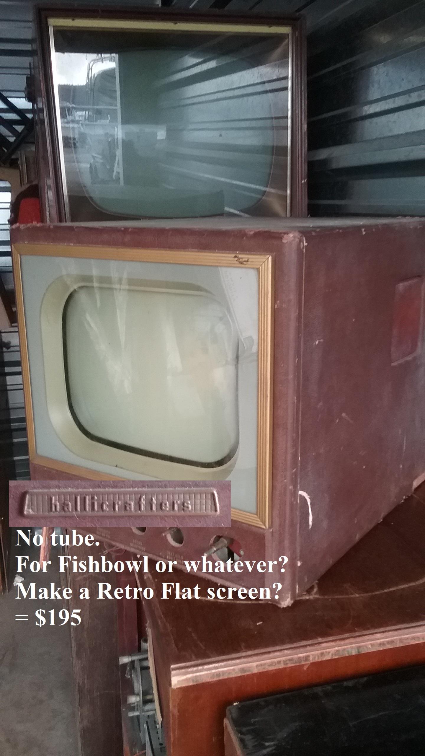 VINTAGE Antique Television Sets 4 Sale: Tak-ur-pic. - Etsy
