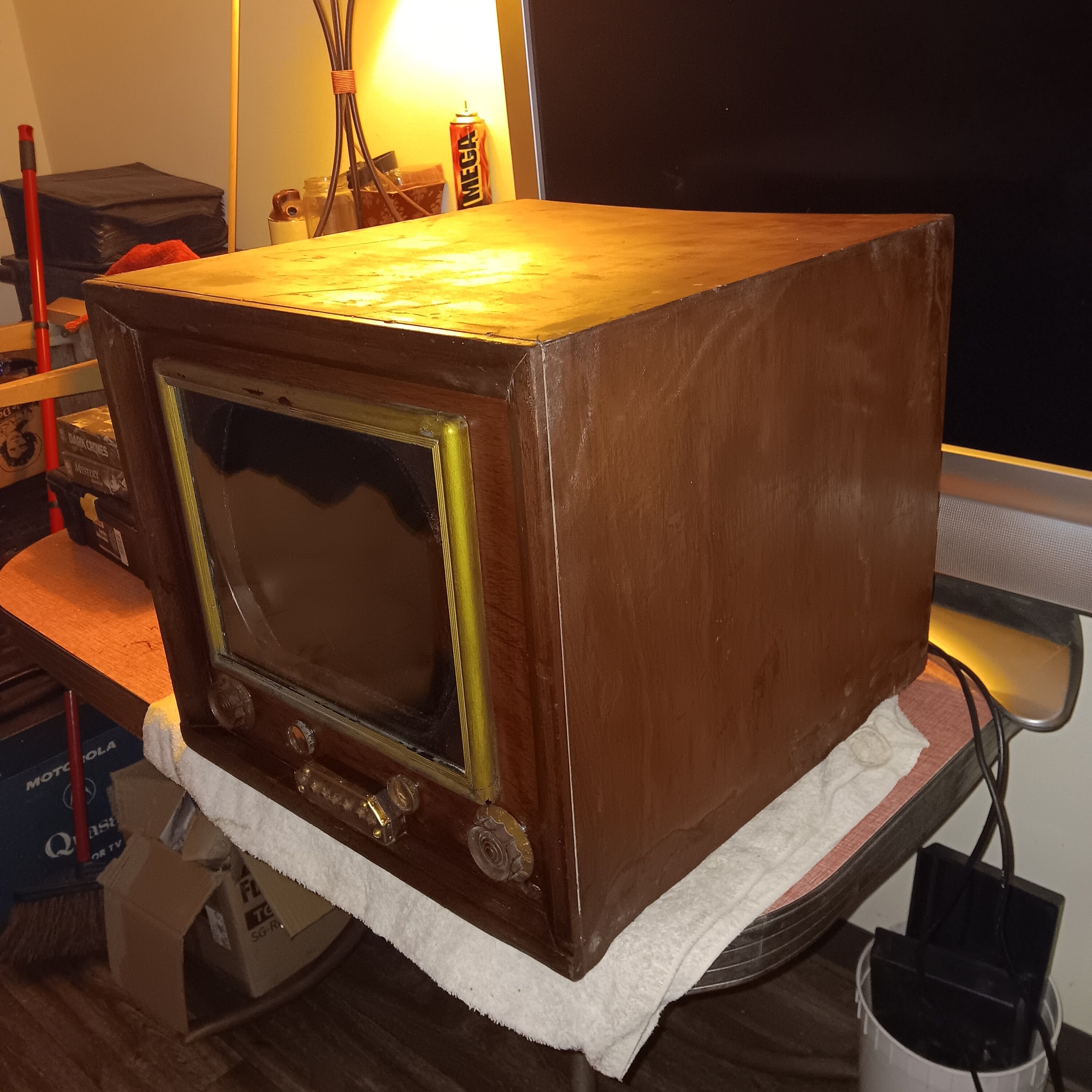 1940s Retro Antique Flat Screen Television Set - Etsy