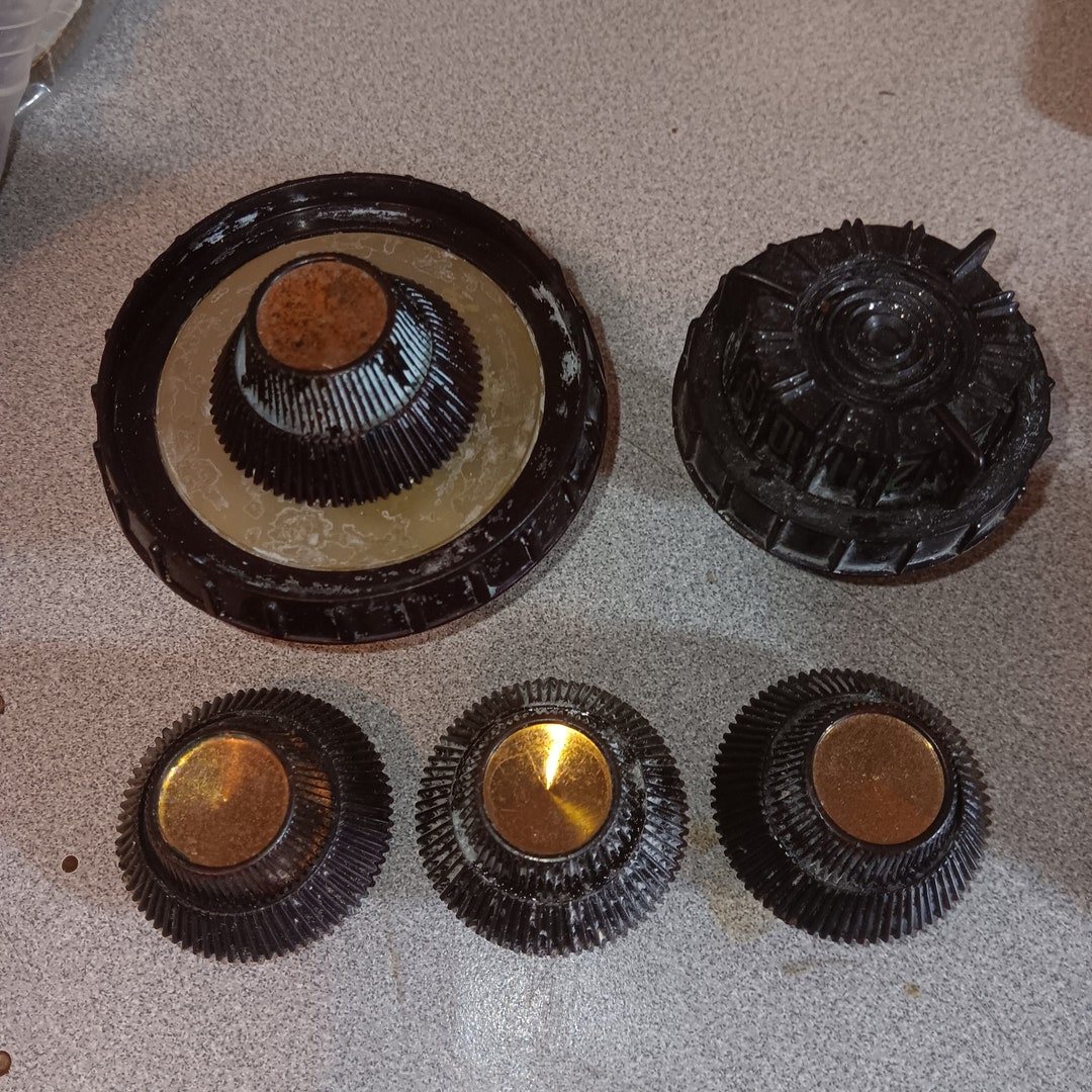 Antique TV Televiion Set 1940s 1950s Knobs. Lot-4 - Etsy