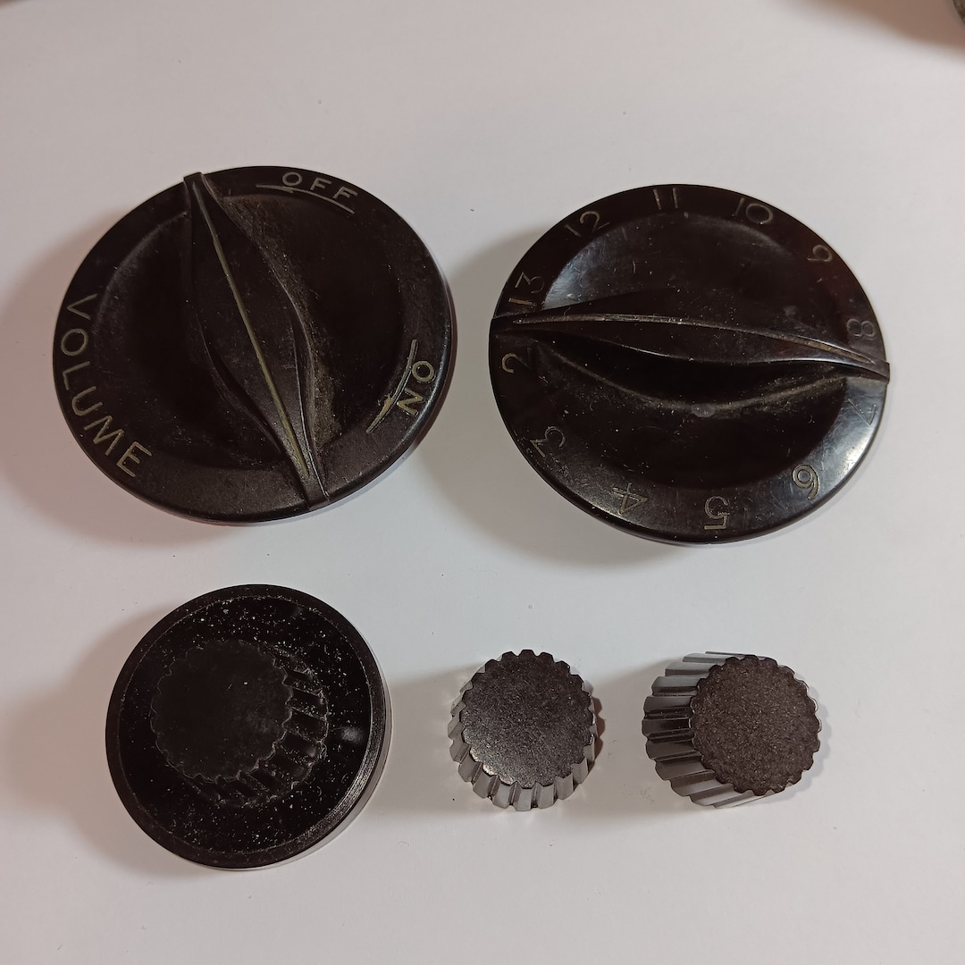 Antique TV Televiion Set 1940s 1950s Knobs. Lot-8 - Etsy