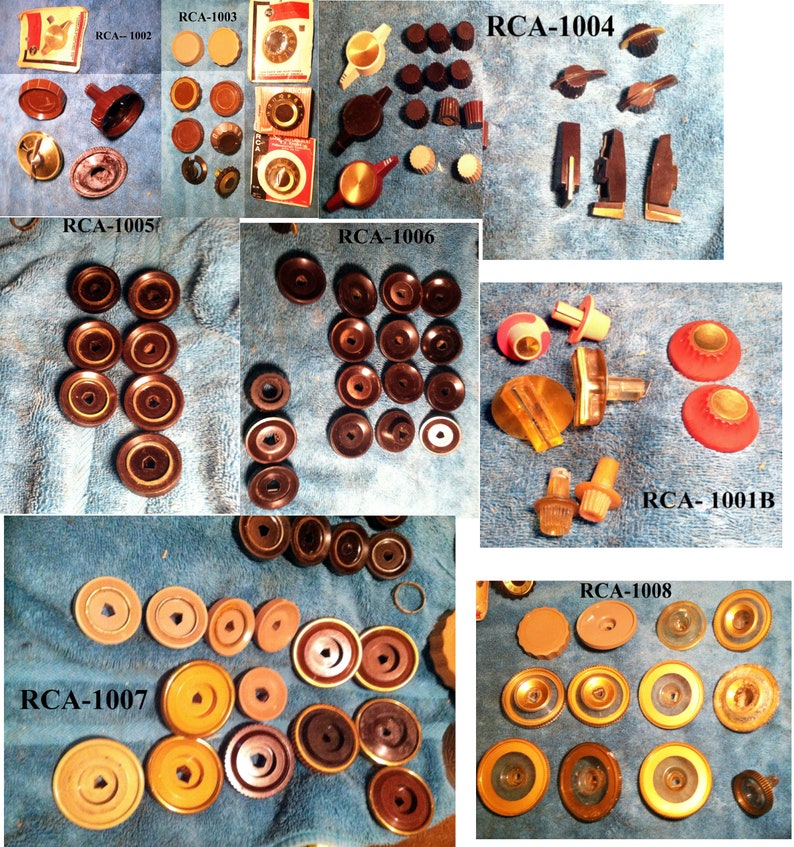 Vintage Antique TV / Radio Knobs: Take Your Pick - Etsy