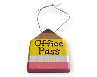 Custom Hall Passes - Etsy
