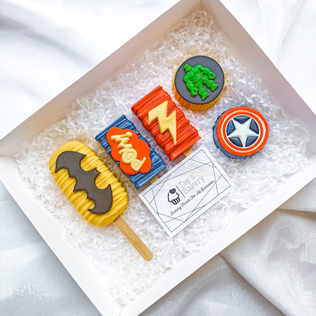 Cartoon Character Treatboxes Large Cakesicles Mini Cakesicles Chocolate ...