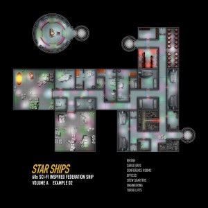 Star Ships: 60s Federation Ship Vol-a - Etsy