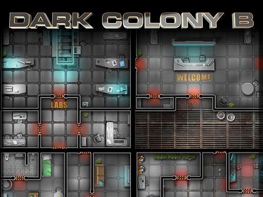 Dark Colony B: Battle Map Tiles - Etsy