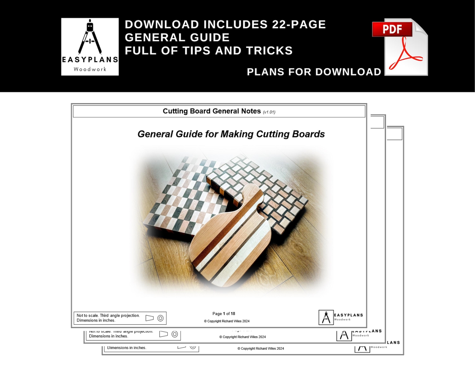 3d Cutting Board Plans Pdf