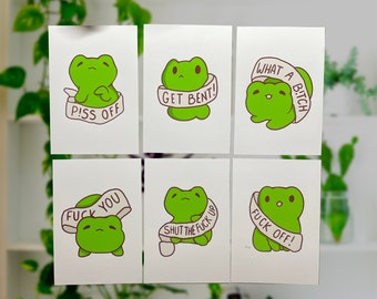 I'm Chonky Frog Sticker/meme Frog/cute Frog Sticker/froggy - Etsy