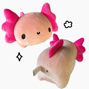 LARGE Axi the Axolotl Plush Axoltol Teddy Axolotl Soft Toy Axoltol ...