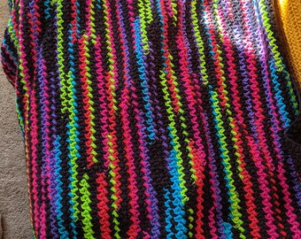 Neon Hand Painted Rock - Etsy